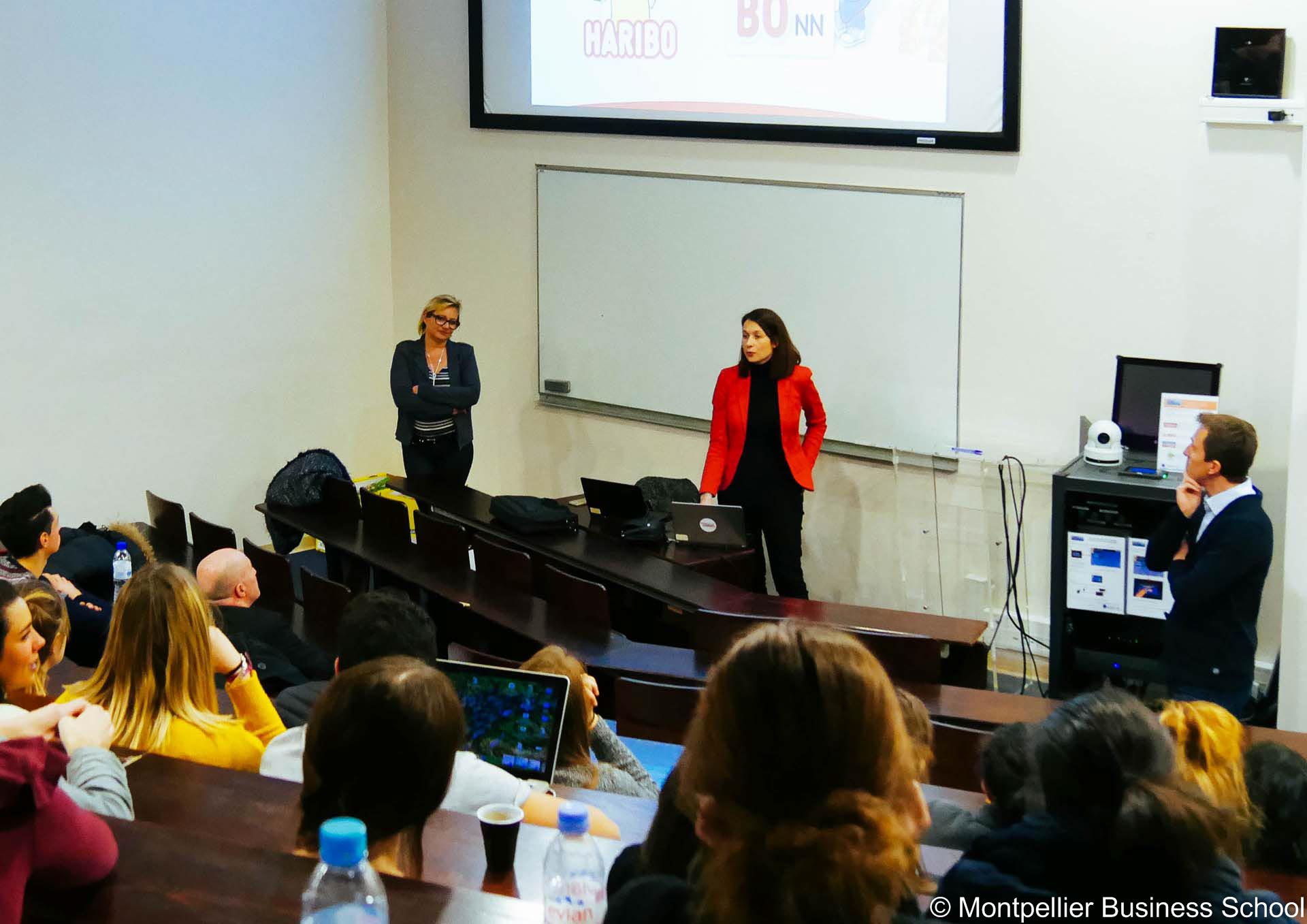 Conférence et présentation Haribo - Montpellier Business School