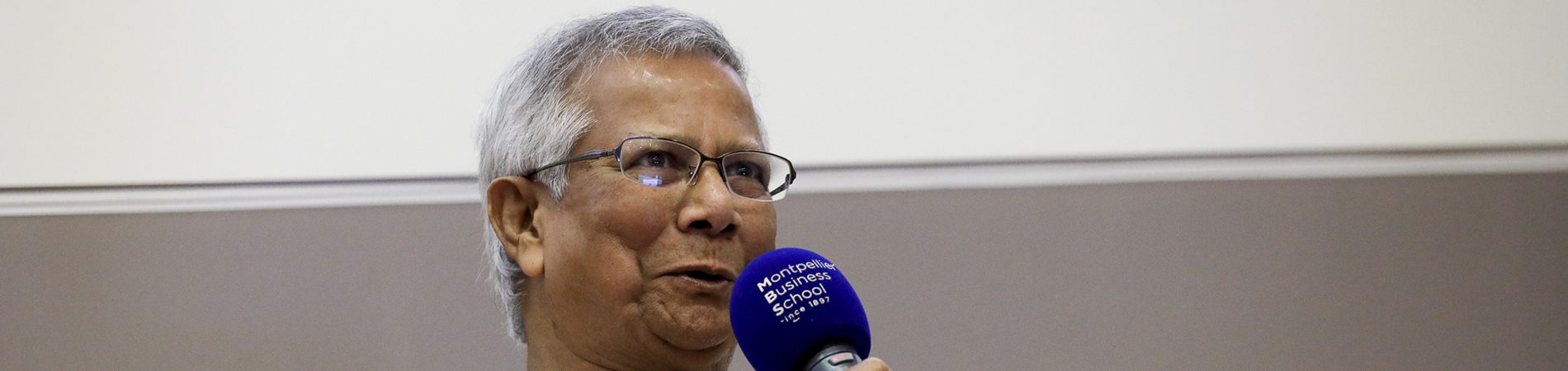 Inauguration du “Yunus Centre for Social Business and Financial ...