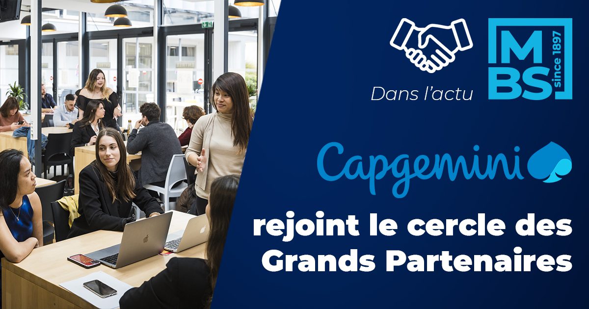 Capgemini renforce ses relations avec MBS en rejoignant le cercle des ...