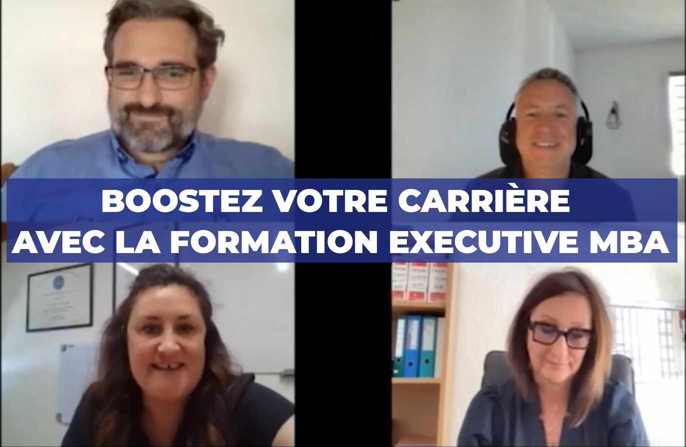 Boostez votre carrière avec la formation Executive MBA - Replay - MBS School of Business ...