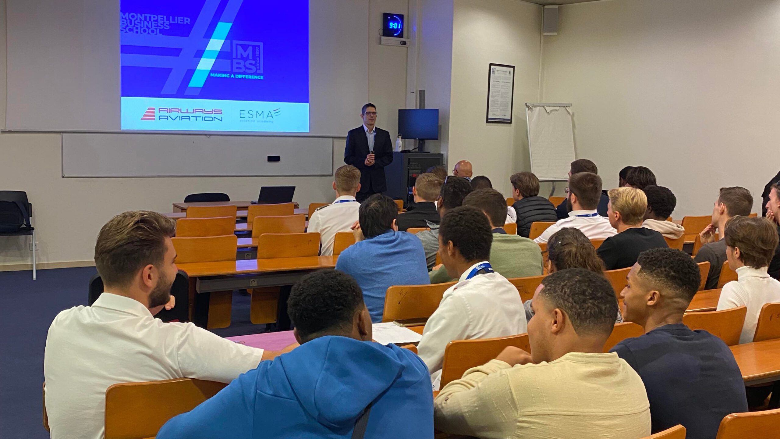 MBS forme les élèves pilotes de l’ESMA Aviation Academy dans le cadre d ...
