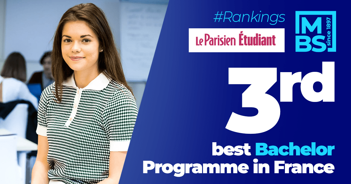 Le Parisien 2023 rankings - MBS on the top of the best French Bachelors programs