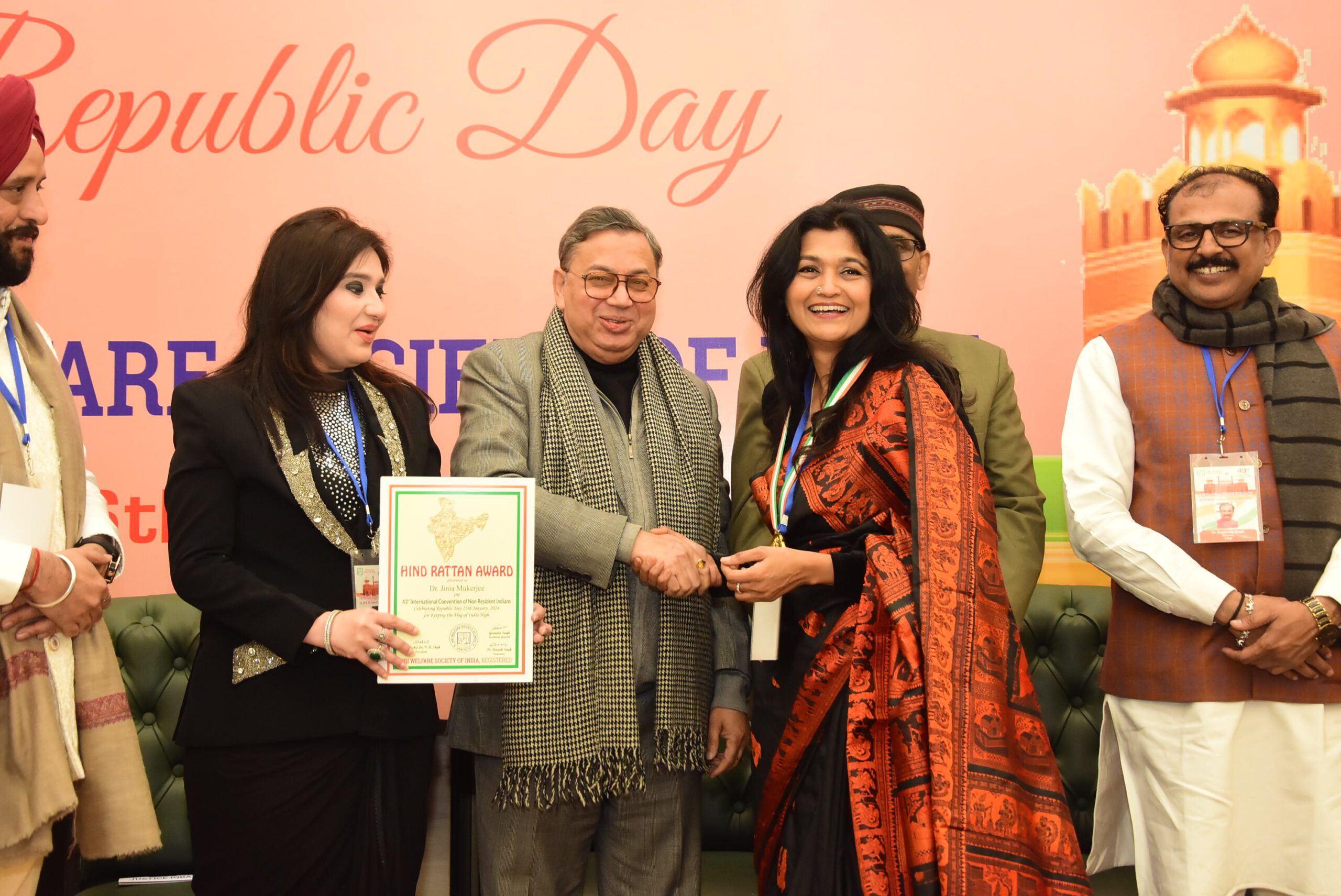 Celebrating Excellence: Dr. Jinia Mukerjee Honored with the Hind Rattan ...