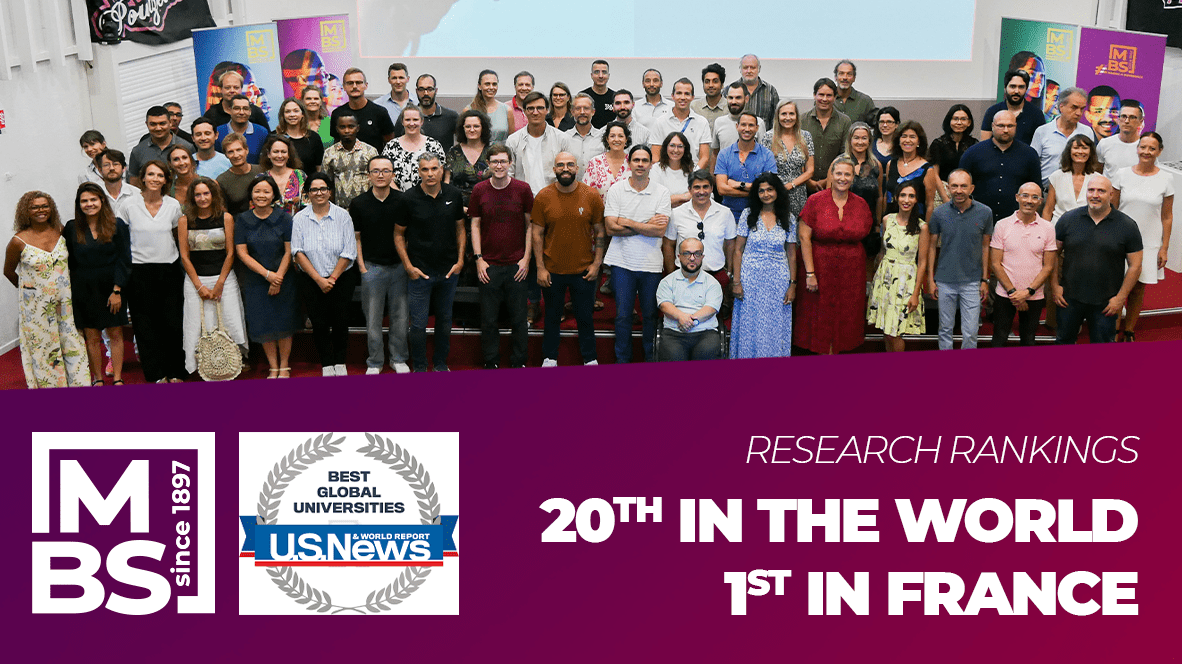 MBS Research ranked 20th in the world and 1st in France according to US News